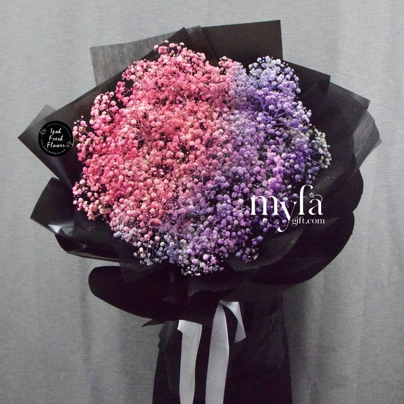 Big Bunch Of Unicorn Baby Breath| Giant Fresh Flower Bouquet| Same Day ...