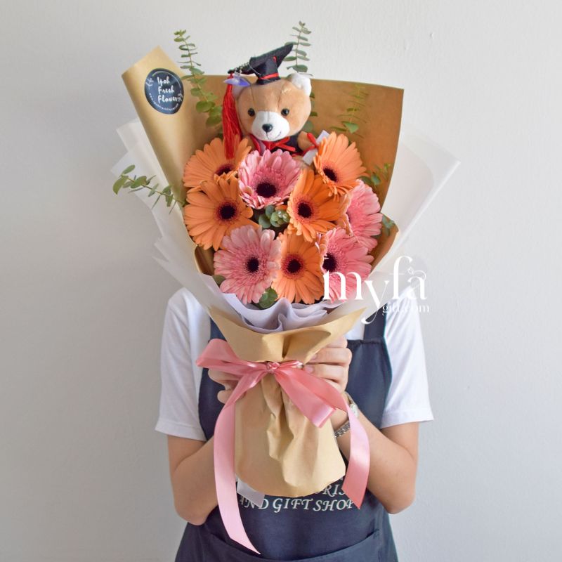 Superstar| Graduation Bouquet| Graduation Gift Delivery – myfa gift.com