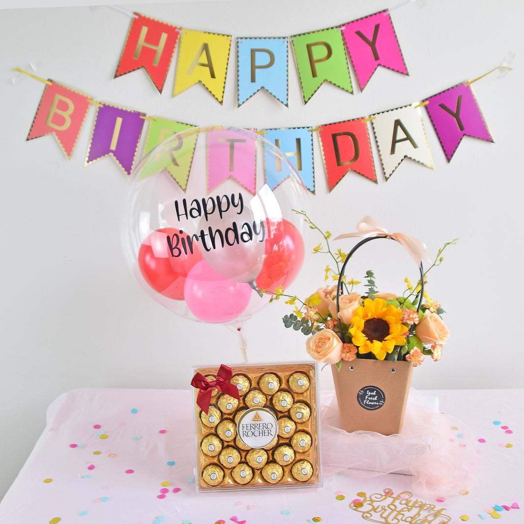 Best Birthday Bundles | Cake, Flowers & Balloons Delivery Taiping–myfa ...
