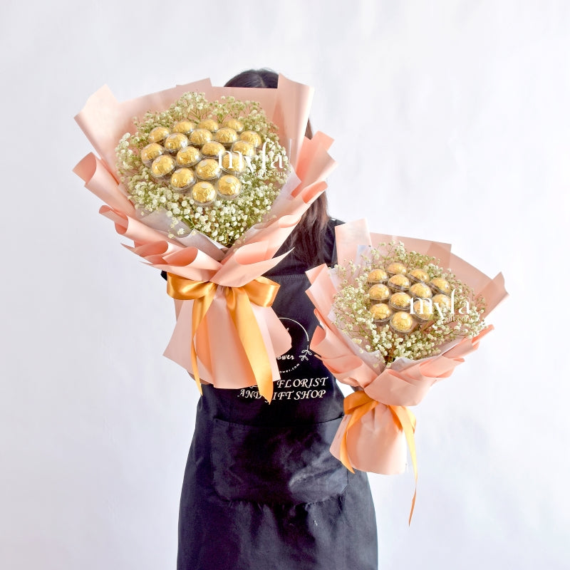 Sweet Bites| Chocolate Bouquet| Same Day Delivery – myfa gift.com